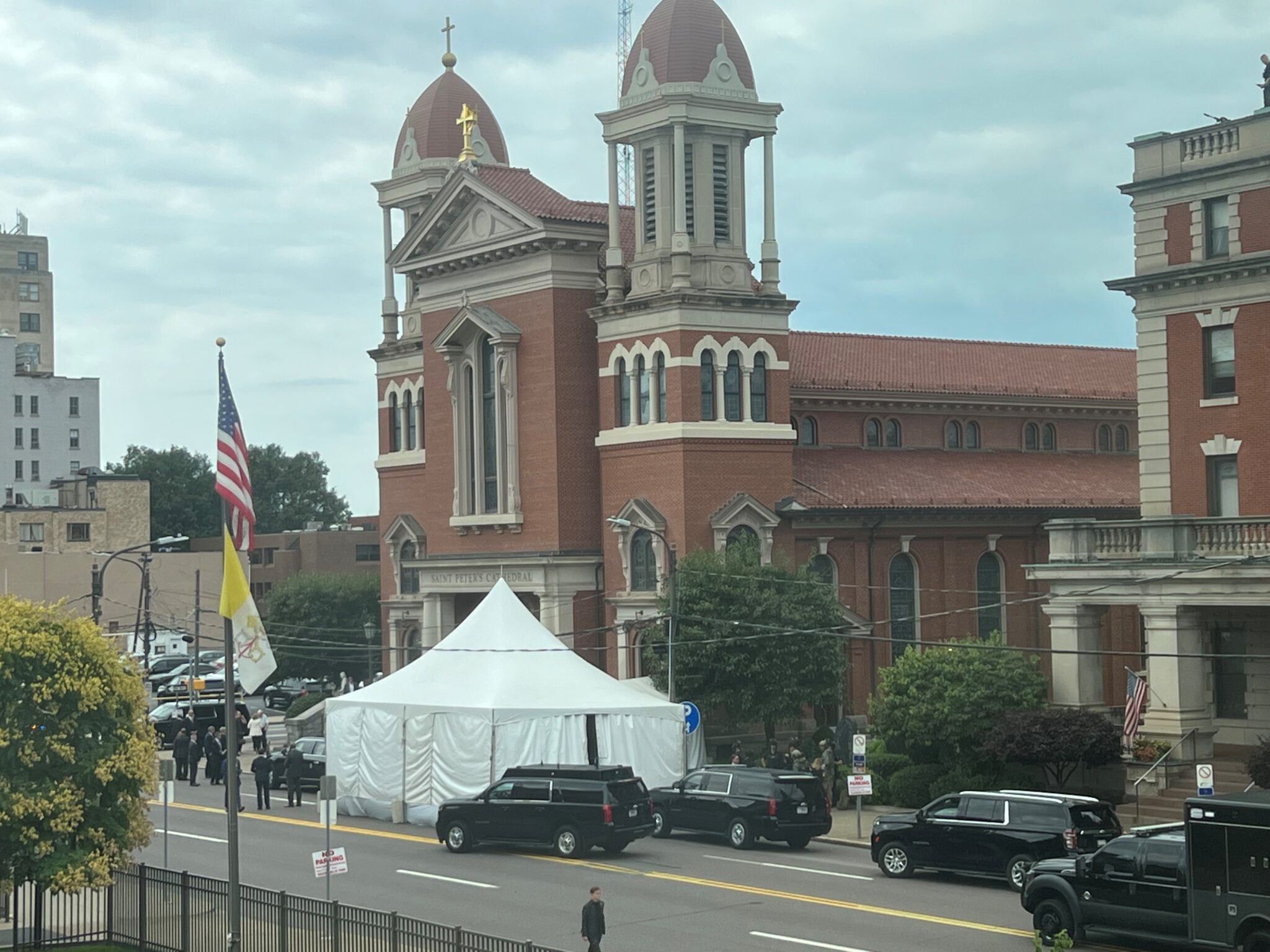 President Biden visits Cathedral of Saint Peter to pay respects to ... President Biden visits Cathedral of Saint Peter to pay respects to ...