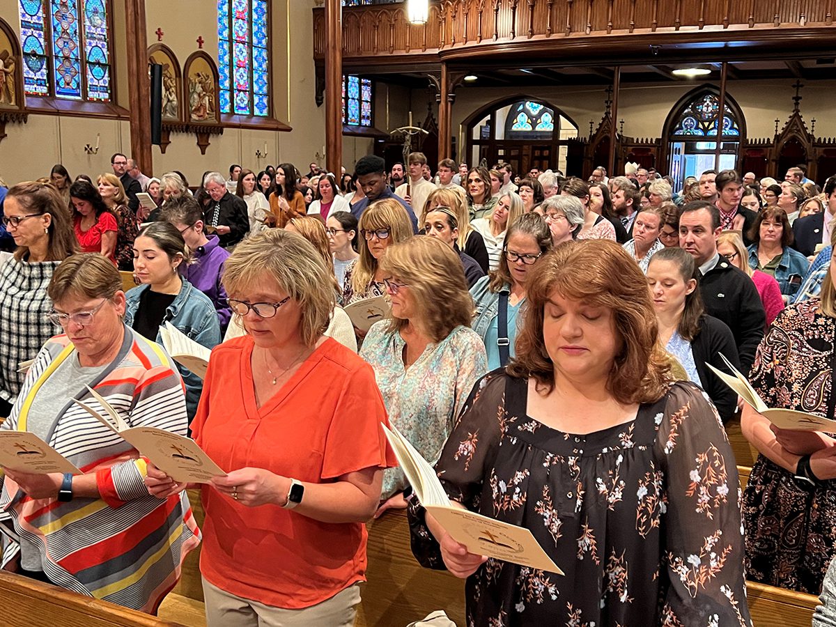 ‘Let your faith shine brightly for all to see,’ Bishop Bambera tells Catholic school educators ...