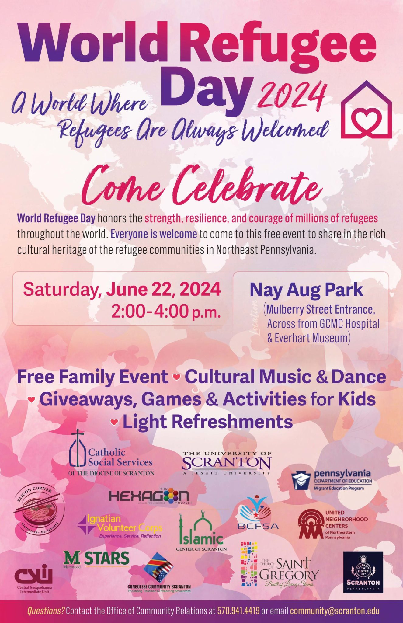 World Refugee Day 2024 To Be Held June 22 In Scranton Diocese Of Scranton
