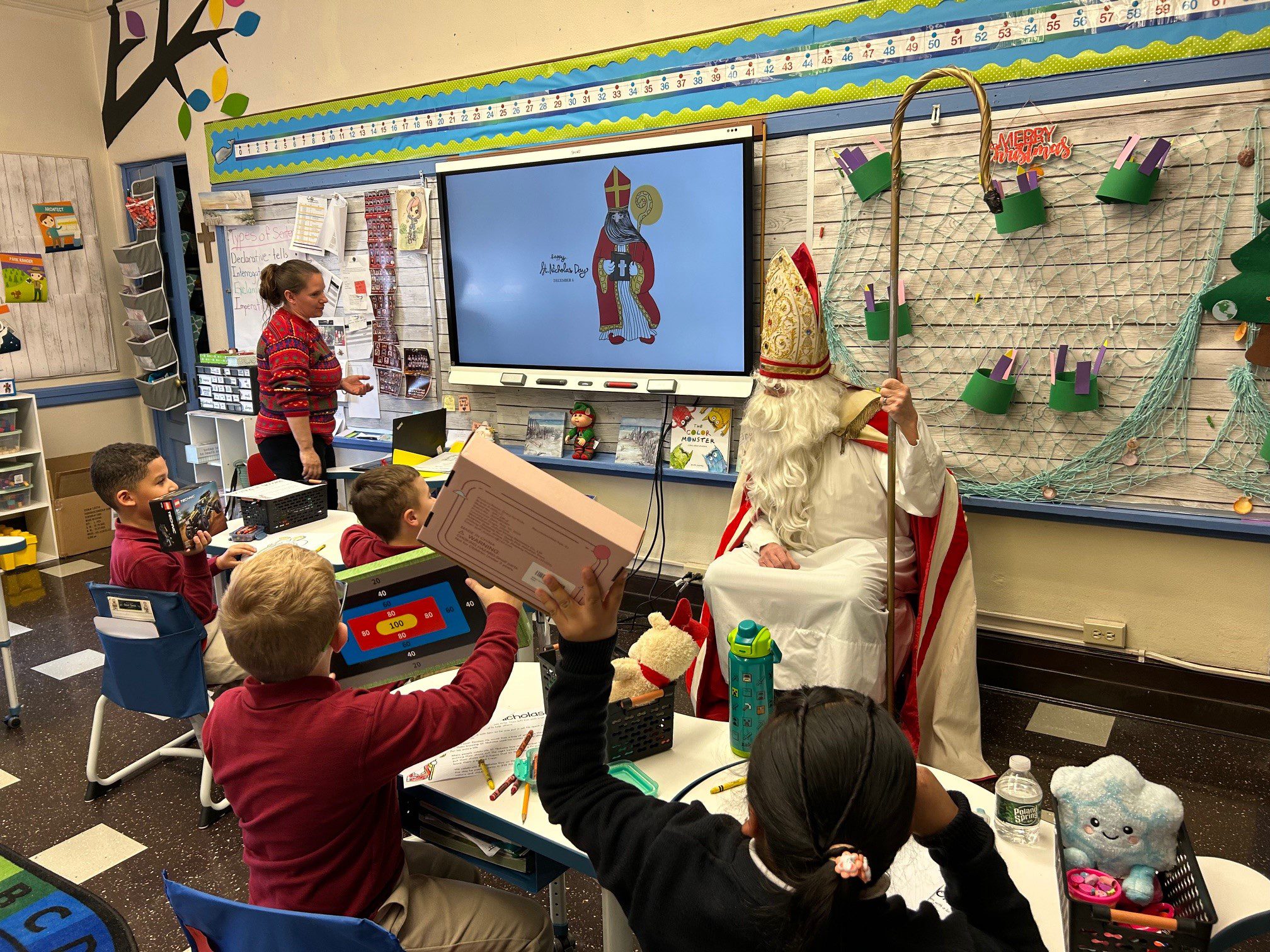 Catholic school celebrates Feast Day of Saint Nicholas with sweet ...