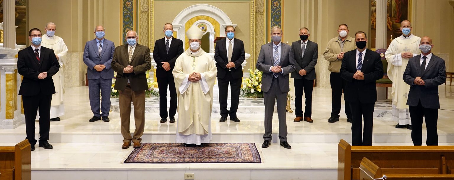 Nine men installed in the Ministry of Lector – Diocese of Scranton