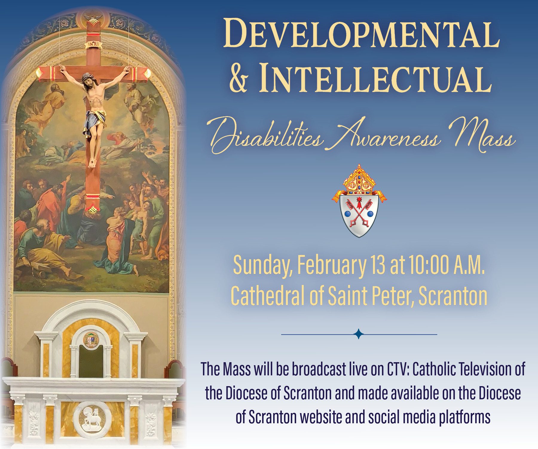 Mass for Developmental & Intellectual Disabilities Awareness to take ...