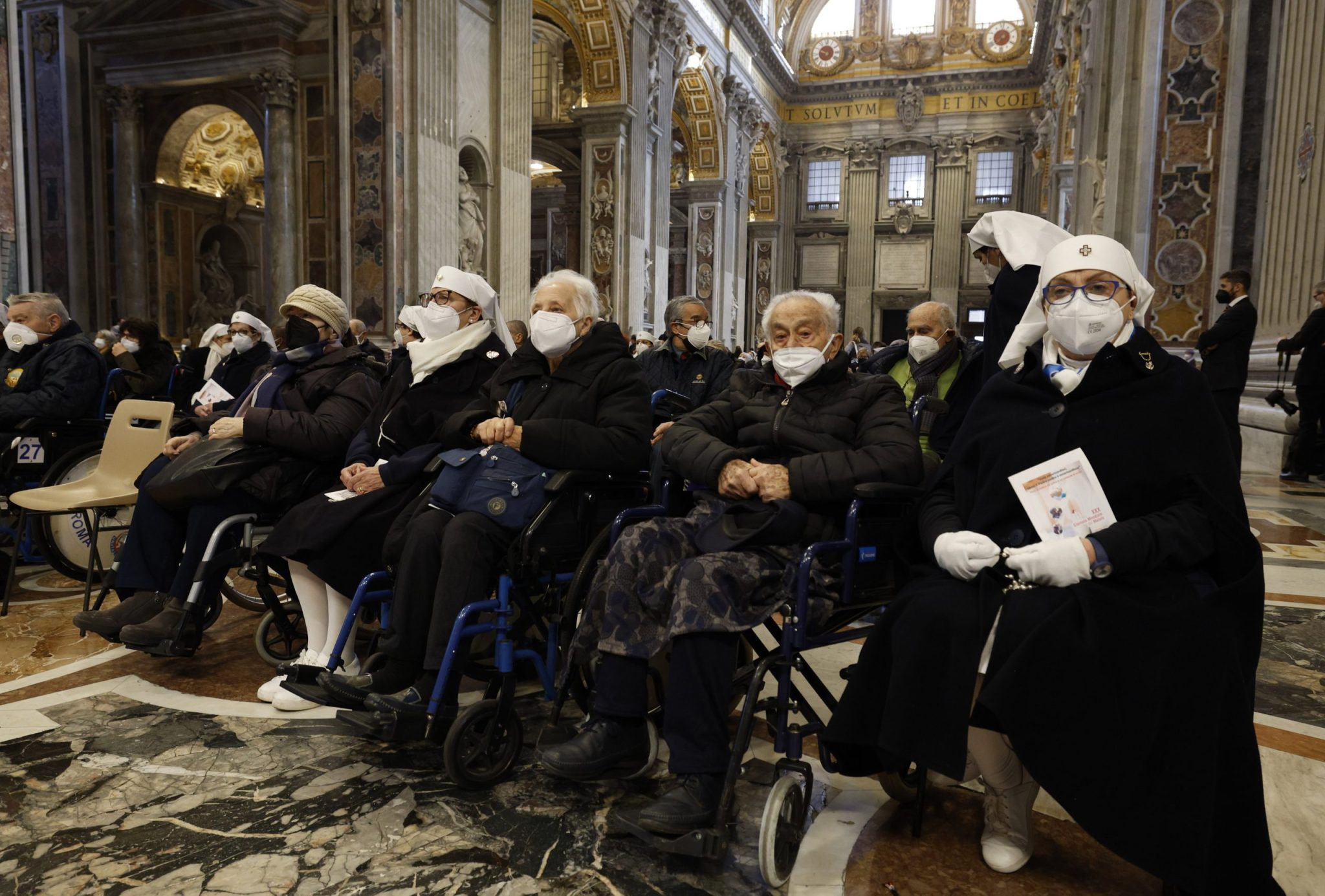 Sick must be cared for in body and soul, pope says – Diocese of Scranton