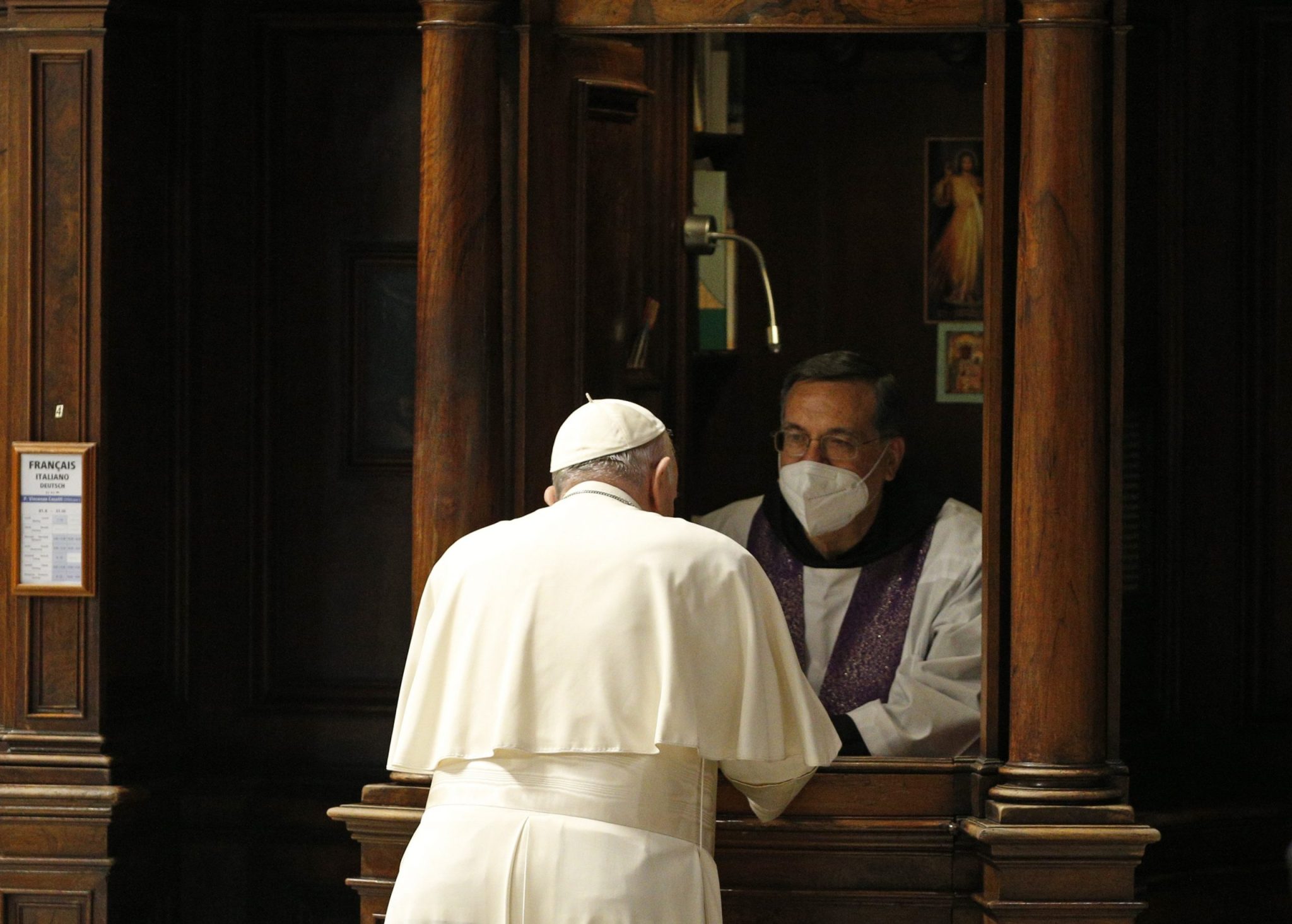 Confession is more about God’s forgiveness than our sins, pope says ...