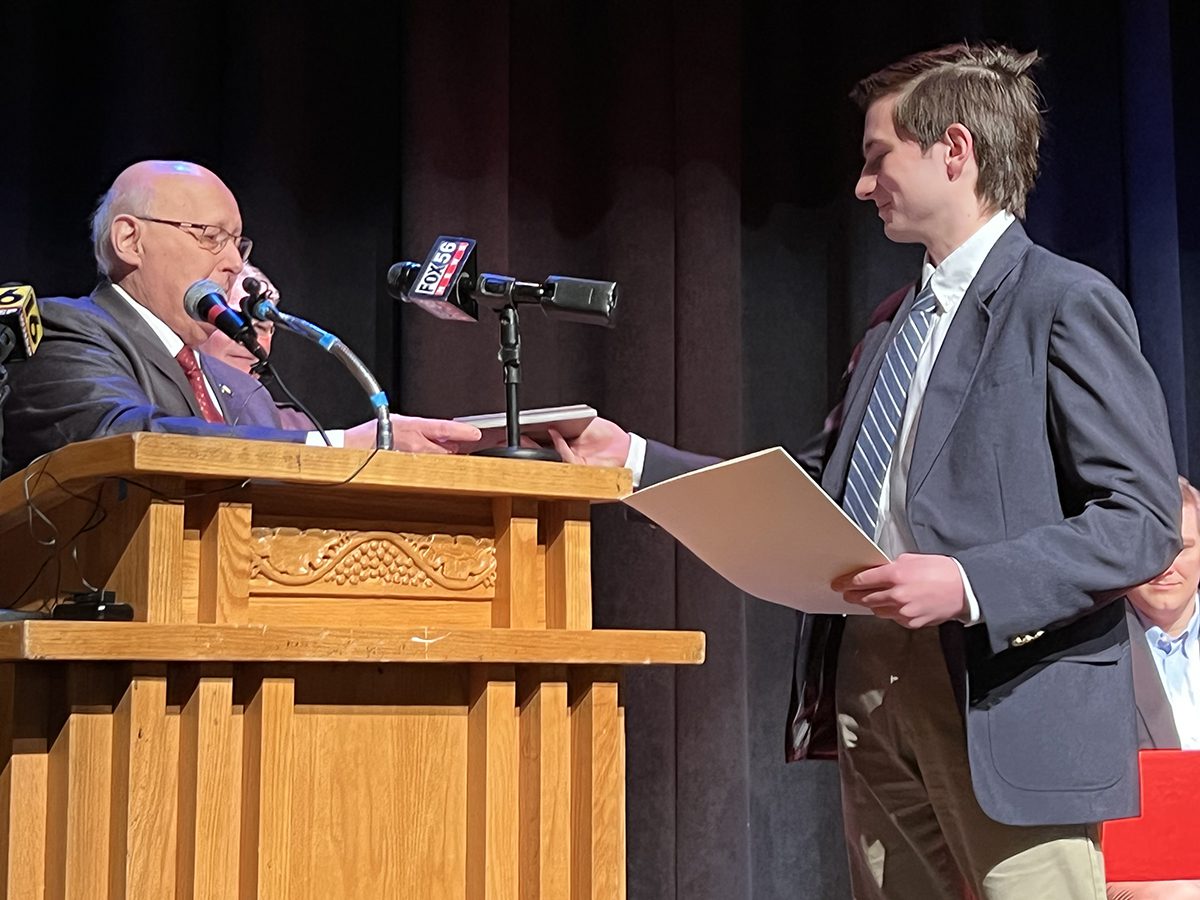 Holy Redeemer “humble heroes” honored for taking action during bus ...