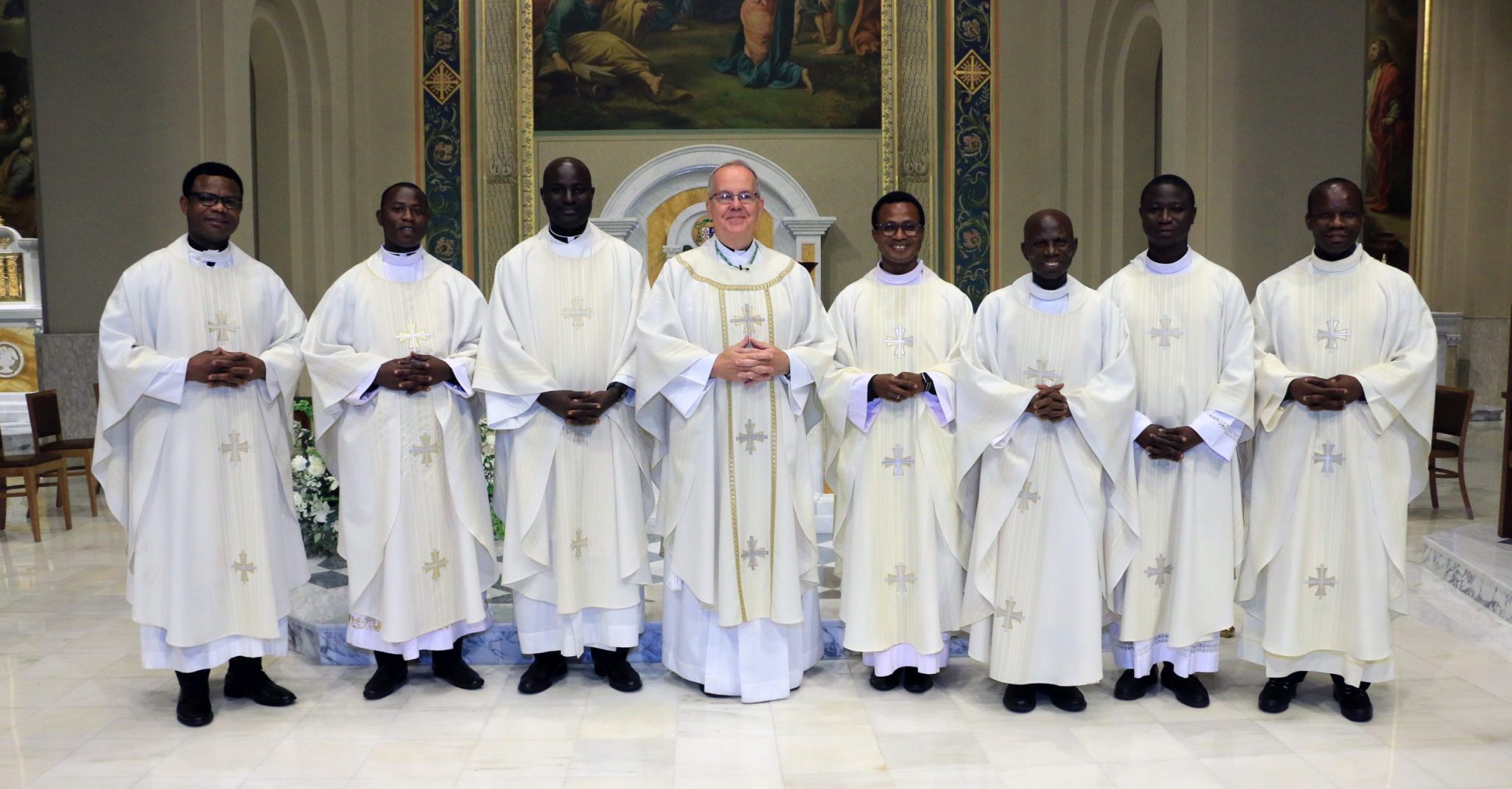 Ahead of pastoral visit to Africa, Bishop Bambera celebrates Mass with ...