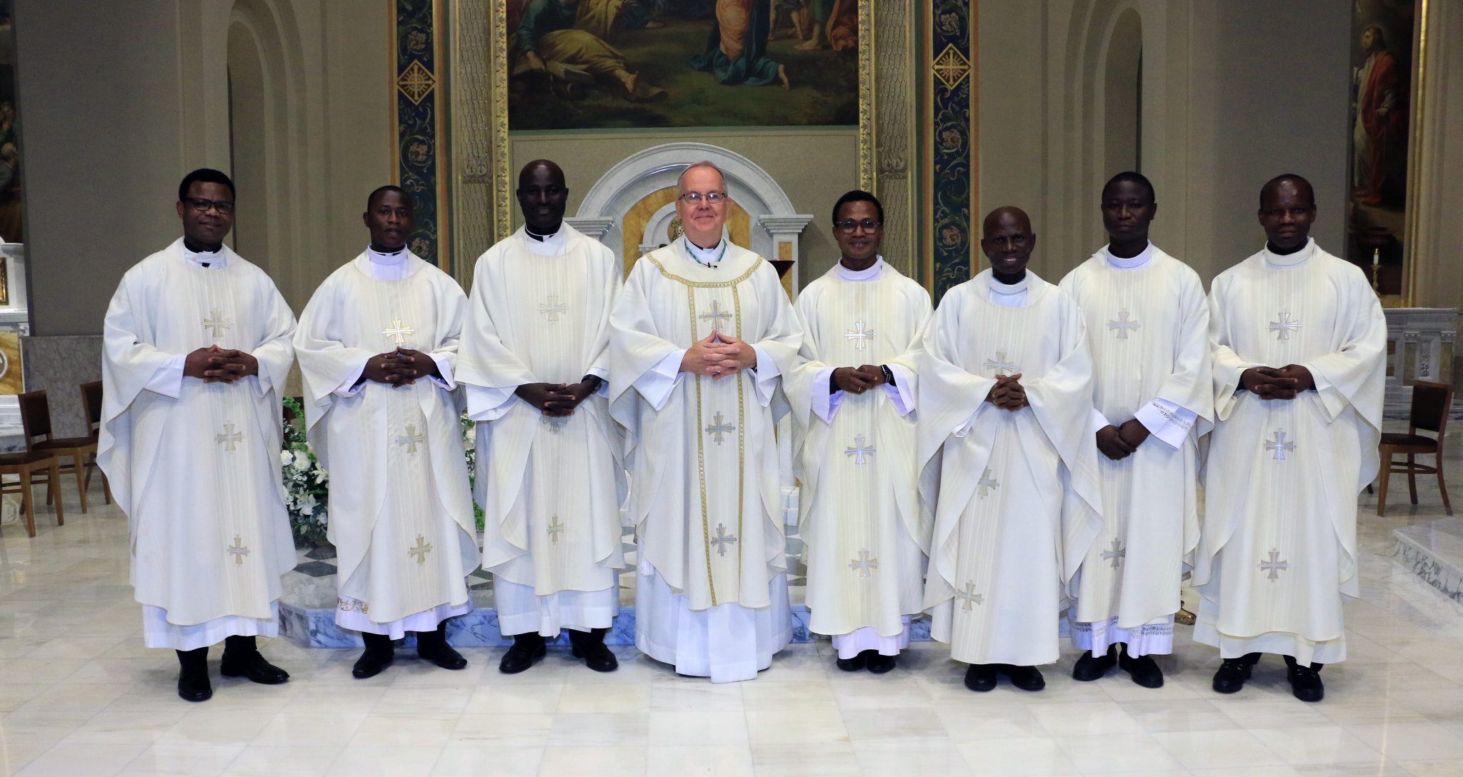 Ahead of pastoral visit to Africa, Bishop Bambera celebrates Mass with ...