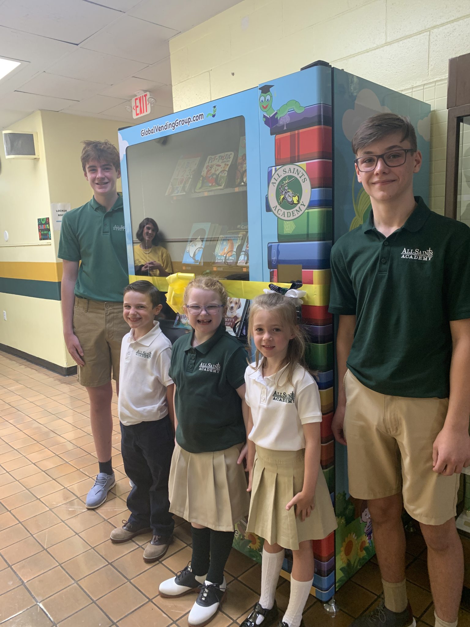 All Saints Academy new vending machine dispenses ‘food for thought ...