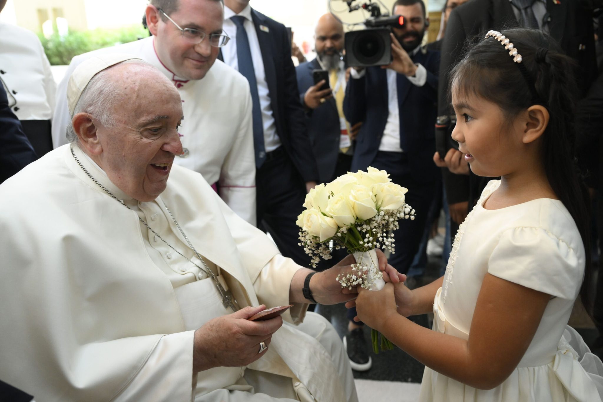 Diocesan priest assists Pope Francis during visit to Bahrain Nov. 3-6 ...