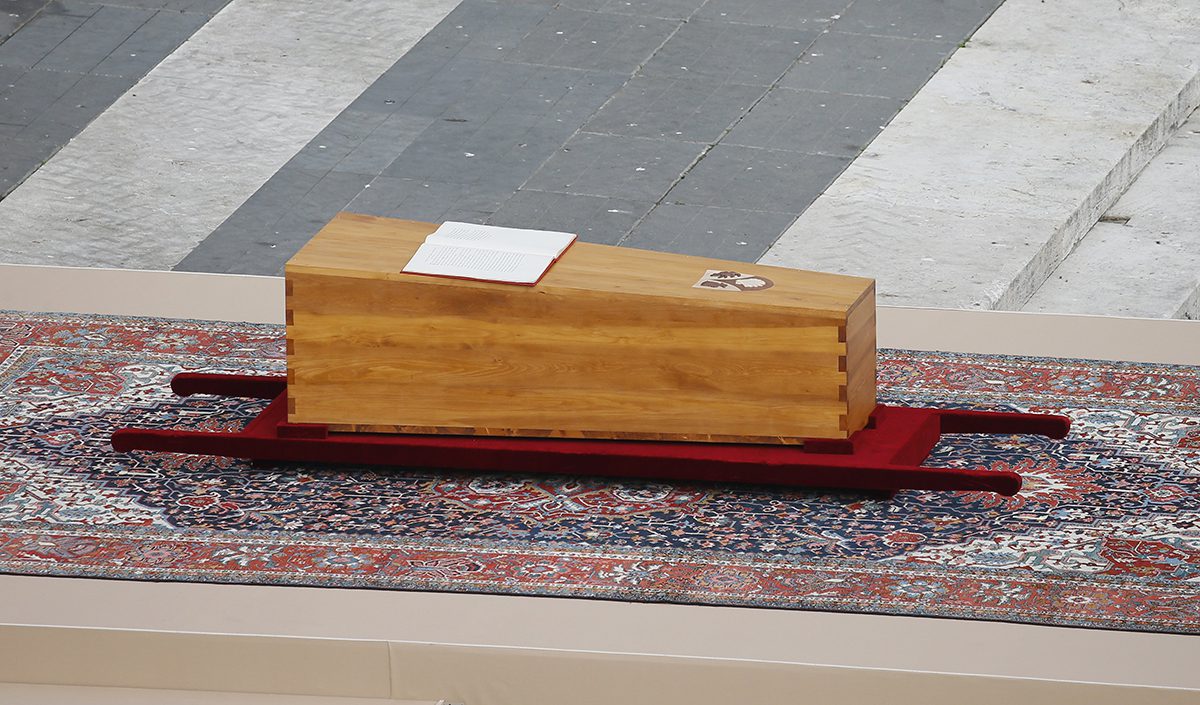 Scroll in Benedict’s casket briefly summarizes his life and ministry ...