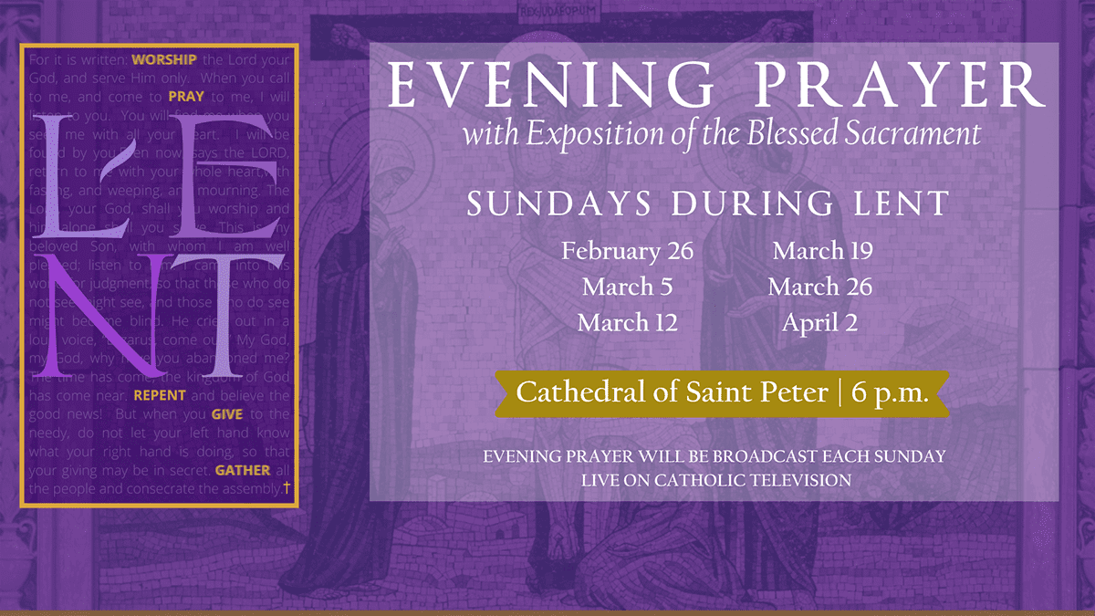 Catholic Television to broadcast Evening Prayer on Sundays from ...