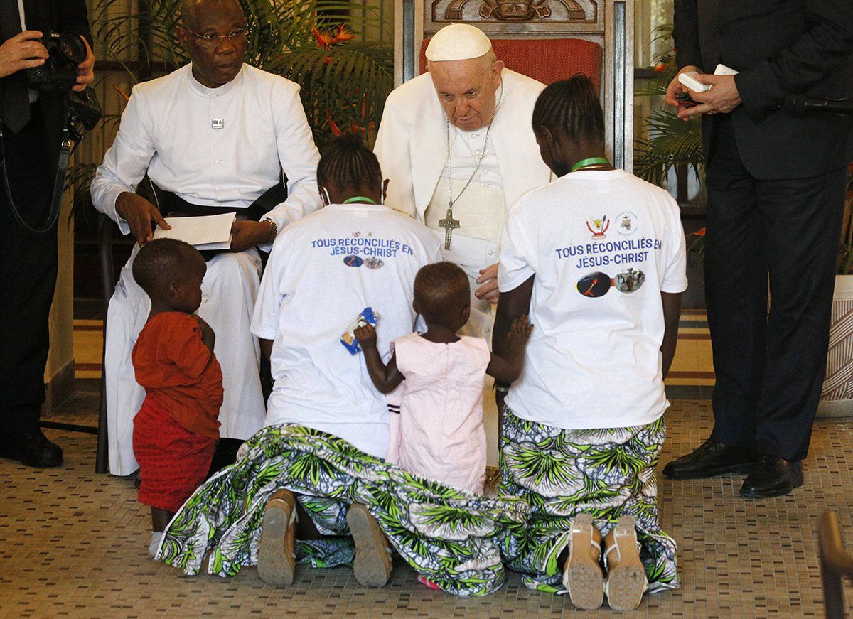 Victims of violence in Congo share their grief with pope – Diocese of ...