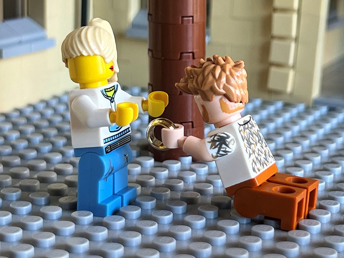 Brodheadsville priest builds LEGO replica of Notre Dame’s Golden Dome ...