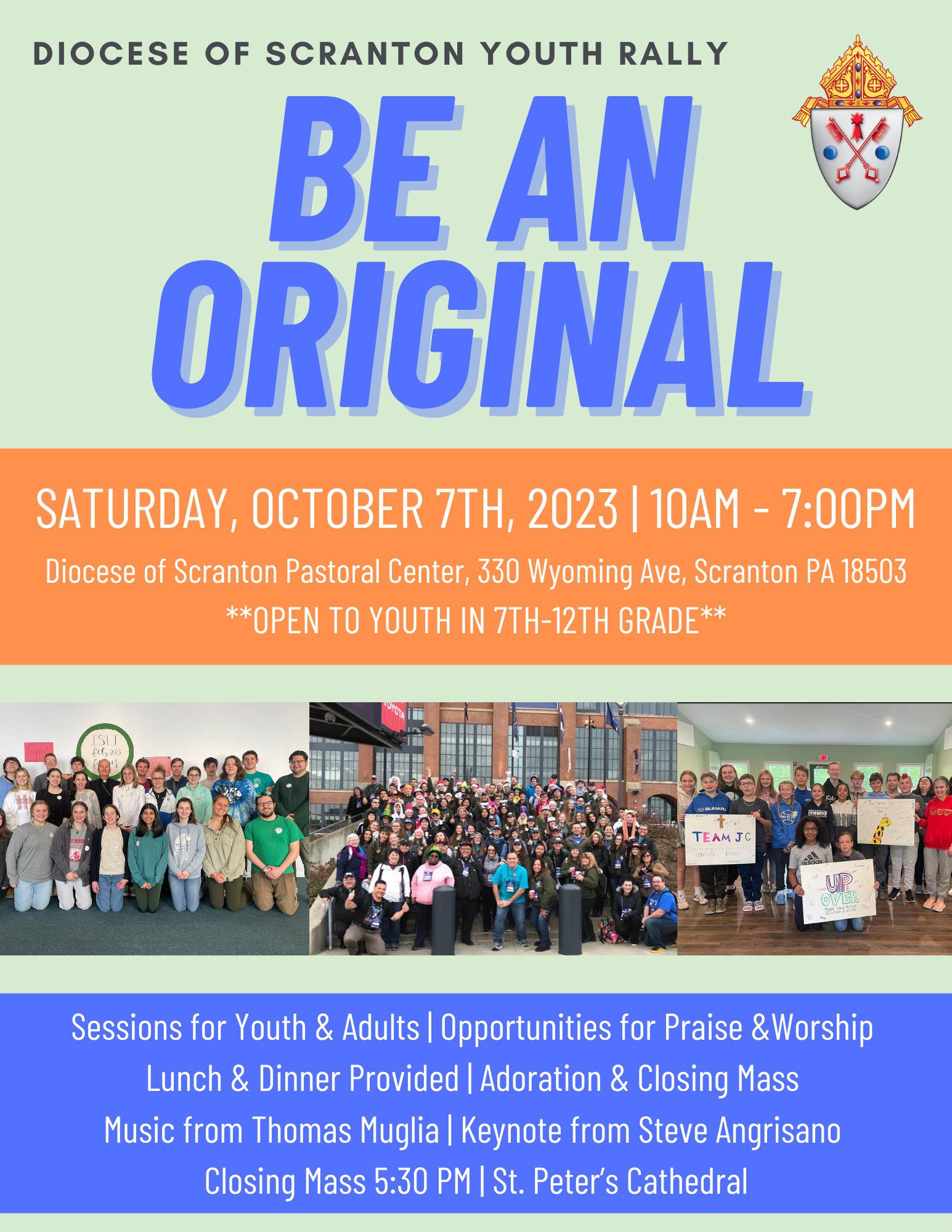 Nationally-known artists to participate in Diocesan Youth Rally ...