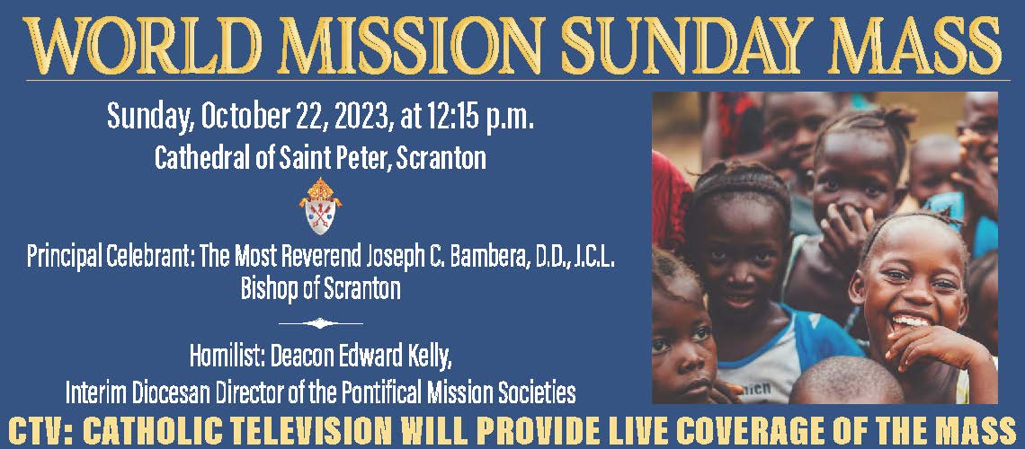 World Mission Sunday Mass to be held Oct. 22 at Cathedral of Saint ...