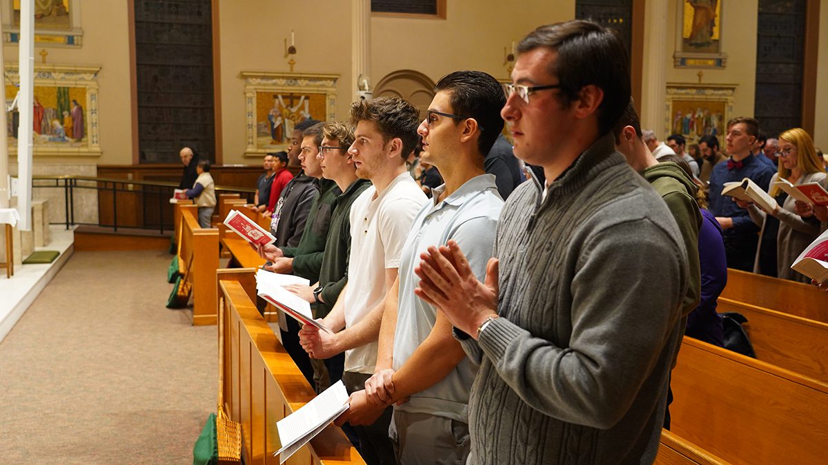 ‘Leave a Mark’ Mass brings together young adults from across the ...