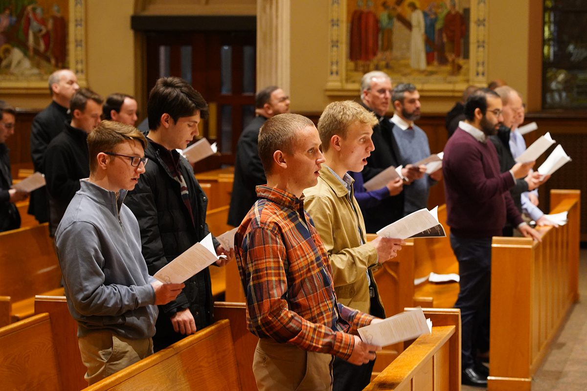 Project Andrew Prayer & Dinner brings together seminarians and those ...