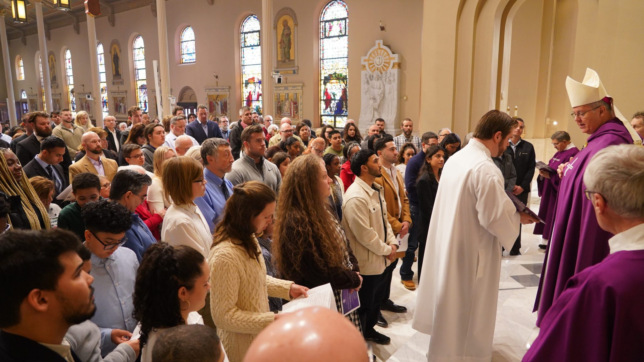Nearly 180 people prepare to join the Catholic Church this Easter ...