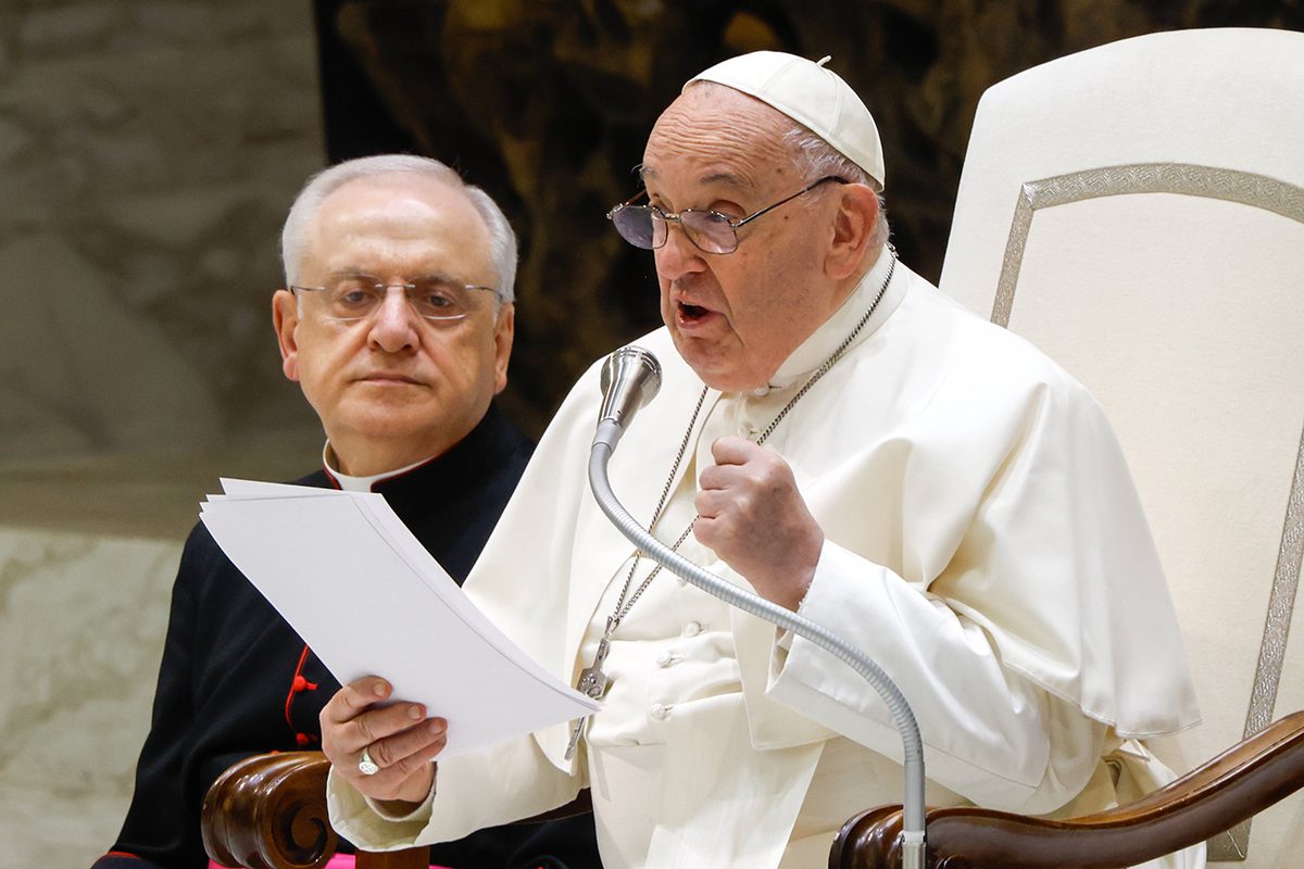 Pope preaches patience, even amid war, during Holy Week audience ...