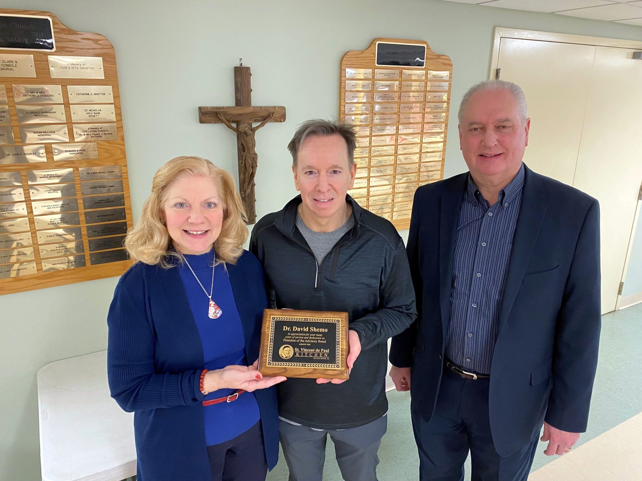 St. Vincent de Paul Kitchen honors Dr. Dave Shemo – Diocese of Scranton
