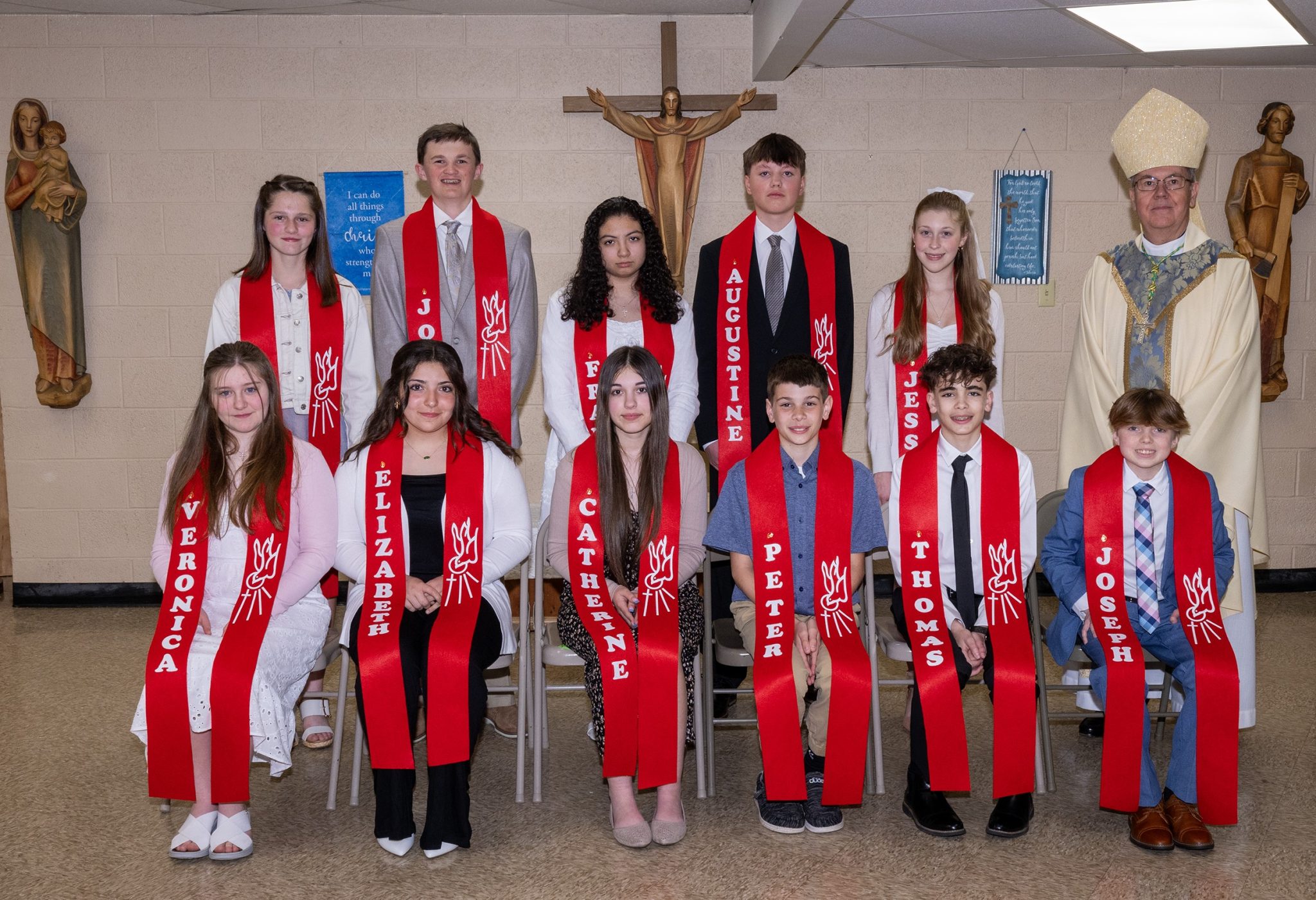Students from St. Patrick’s Parish in Milford Receive Confirmation – Diocese of Scranton