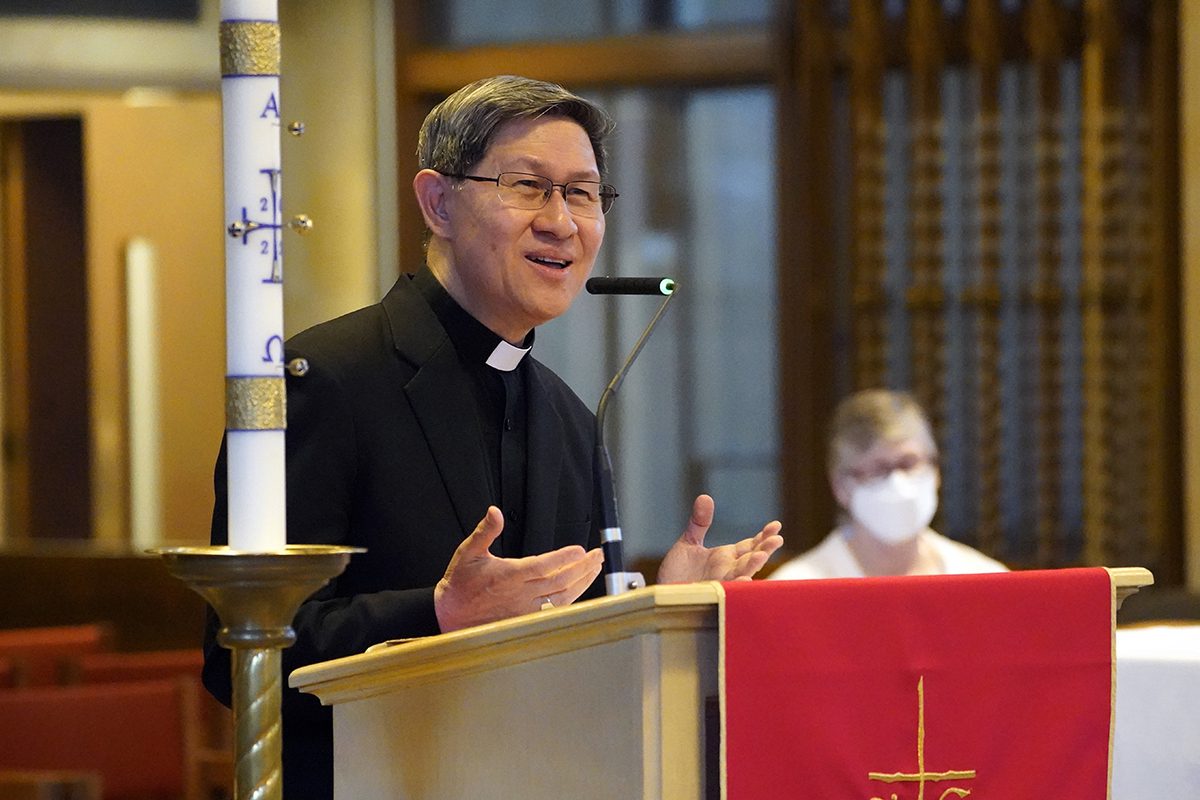 Pope will send Cardinal Tagle as special envoy to National Eucharistic ...