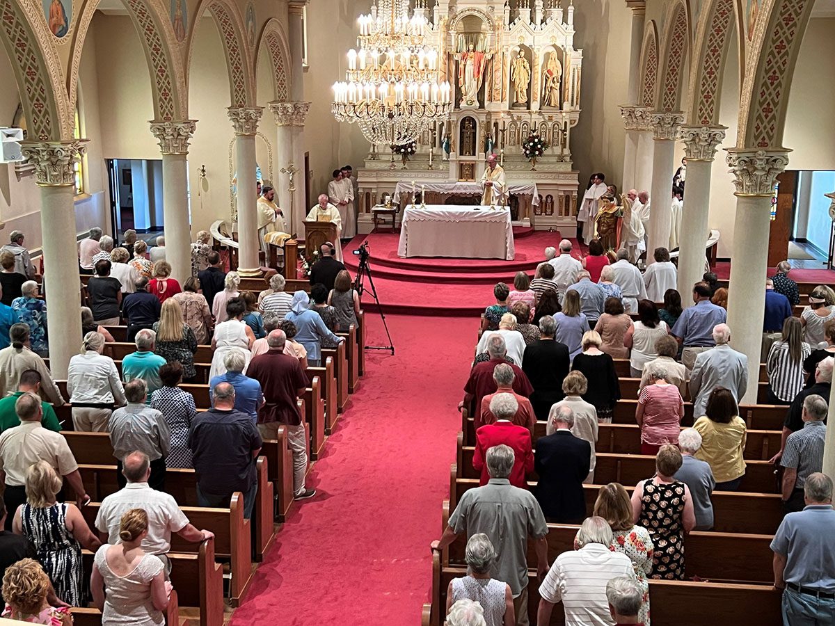 Messages of gratitude and hope shared during final Mass at Simpson ...