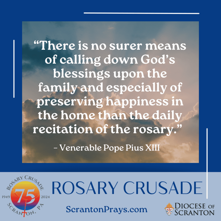 Rosary Crusade Social Media Graphics – Diocese of Scranton