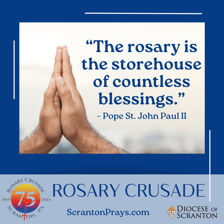 Rosary Crusade Social Media Graphics – Diocese of Scranton