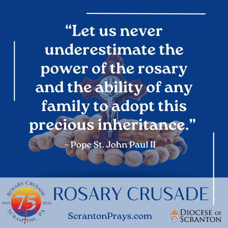 Rosary Crusade Social Media Graphics – Diocese of Scranton