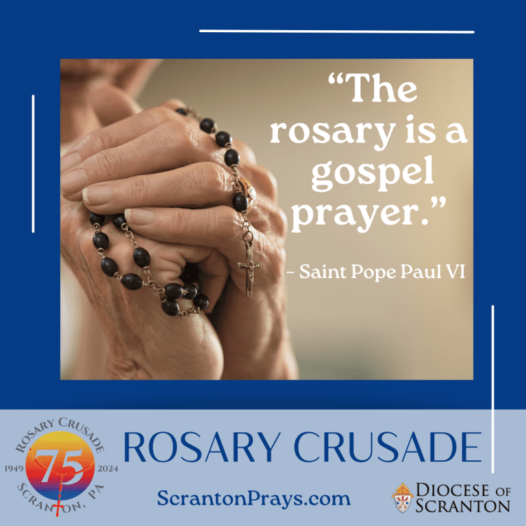 Rosary Crusade Social Media Graphics – Diocese of Scranton