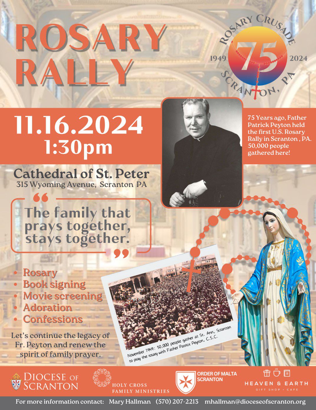 What is a Rosary Rally? – Diocese of Scranton