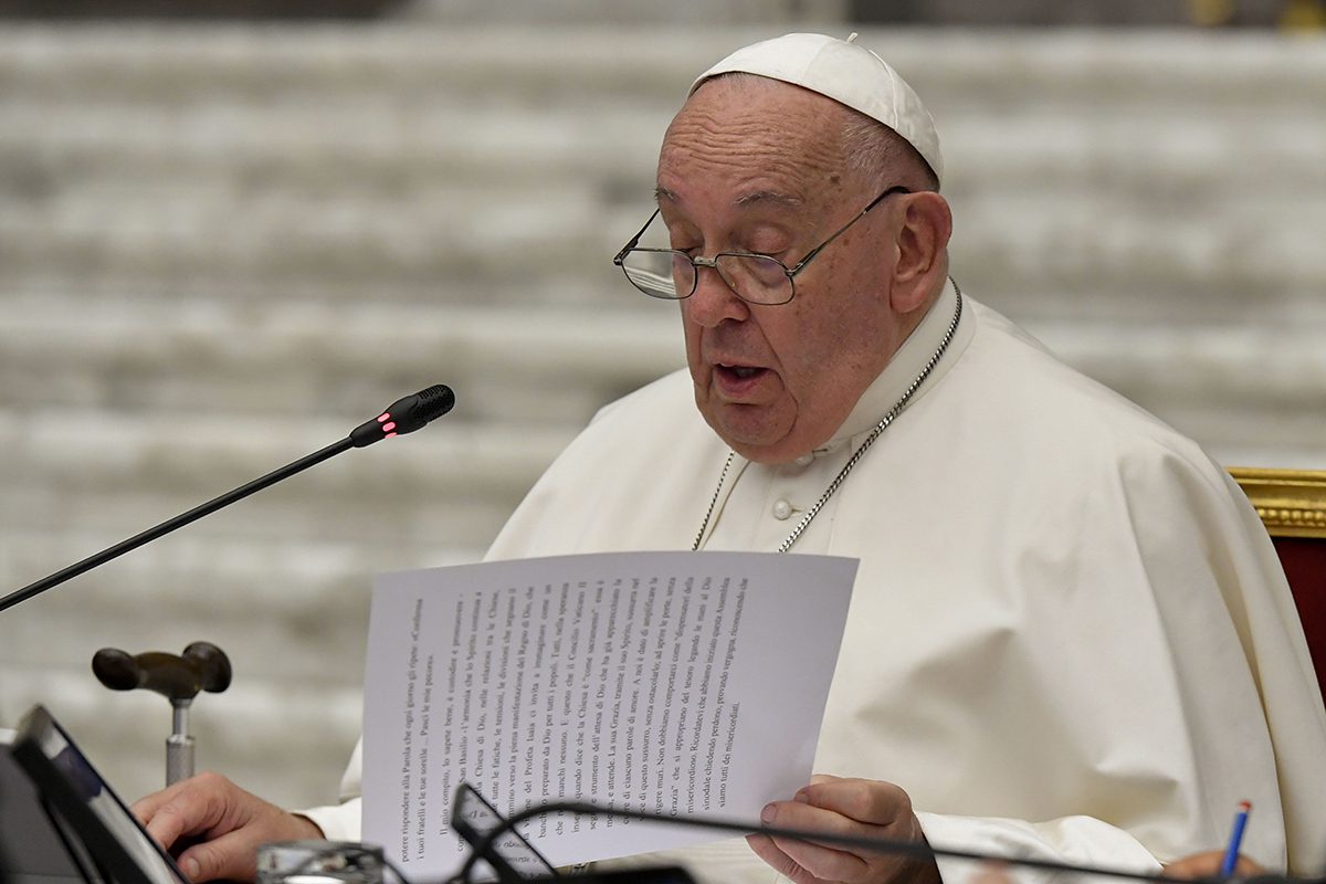 Final synod document is magisterial, must be accepted, pope says ...