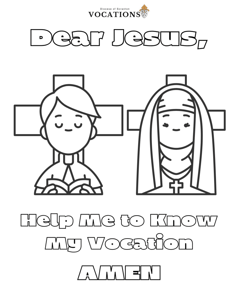 Coloring Sheets – Diocese of Scranton