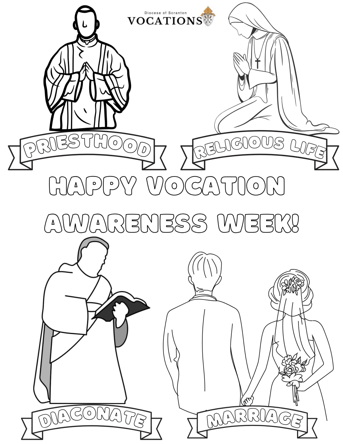 Coloring Sheets – Diocese of Scranton