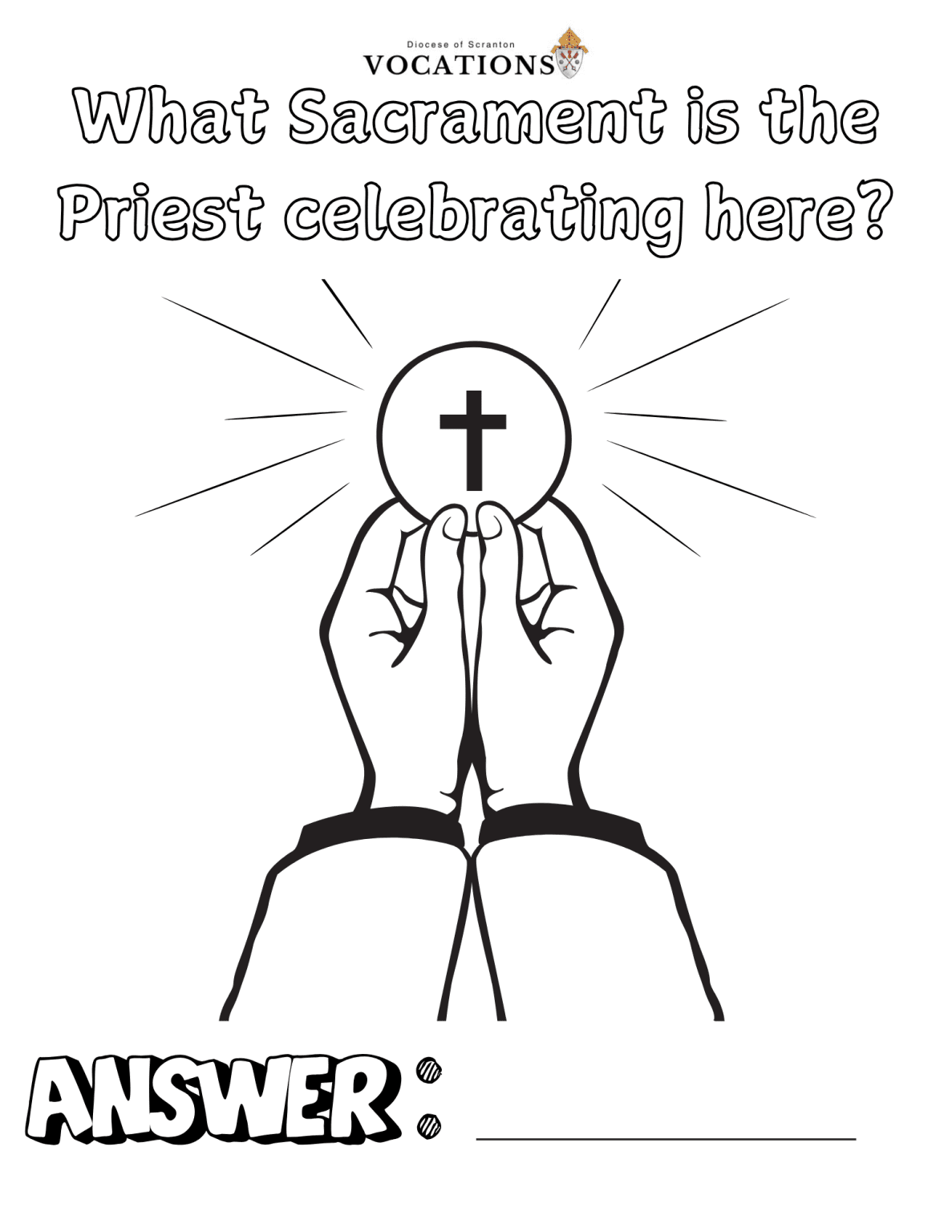 Coloring Sheets – Diocese of Scranton