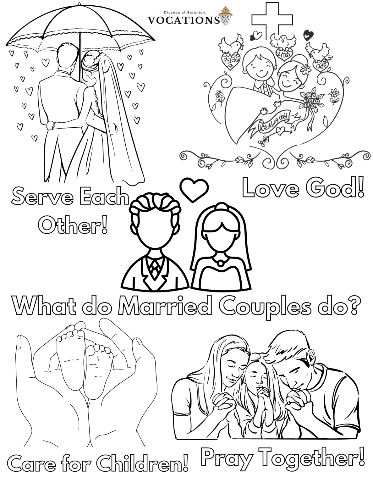Coloring Sheets – Diocese of Scranton