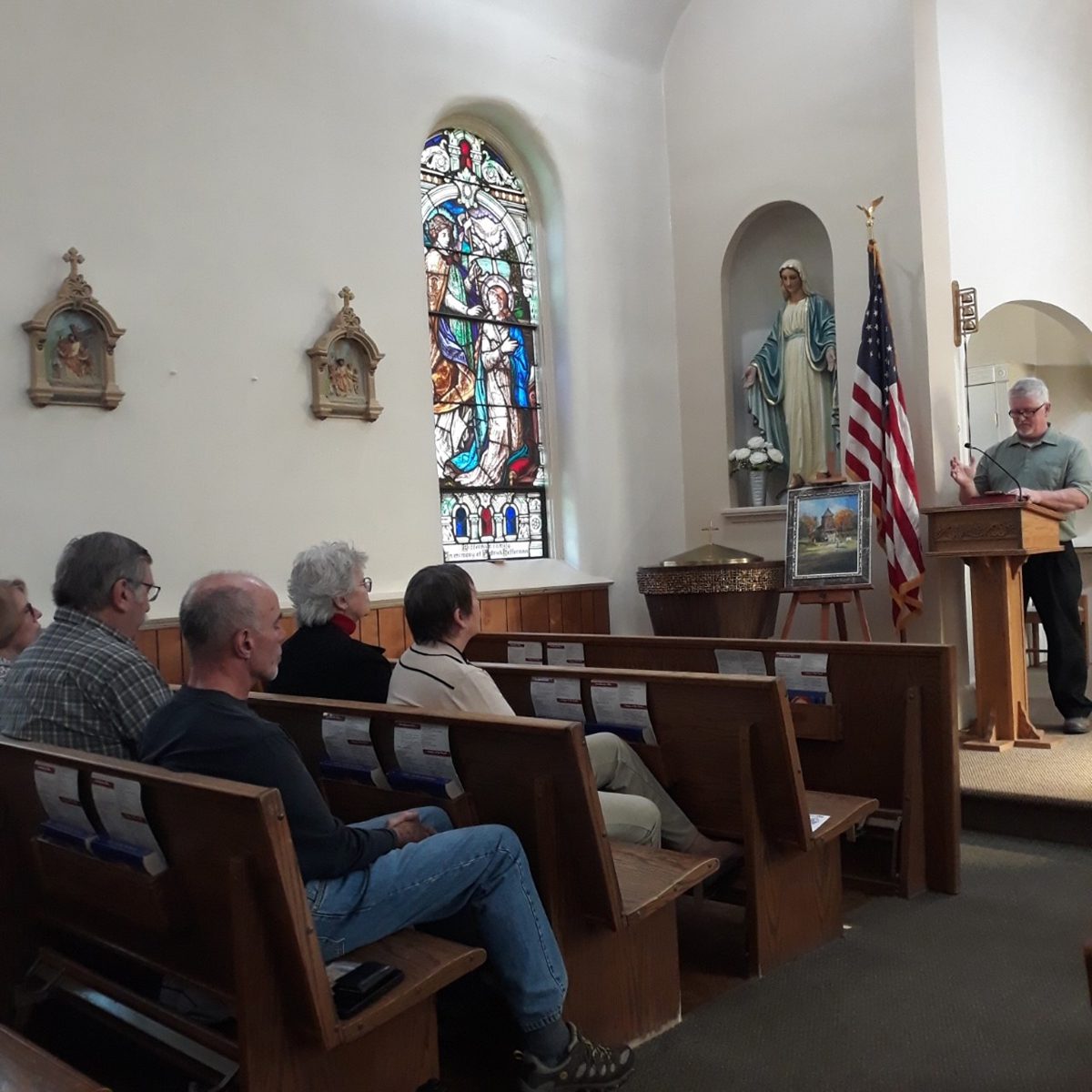 Amid fall beauty, Stroudsburg deanery parishes unite for ‘Living Water Trail’ – Diocese of Scranton