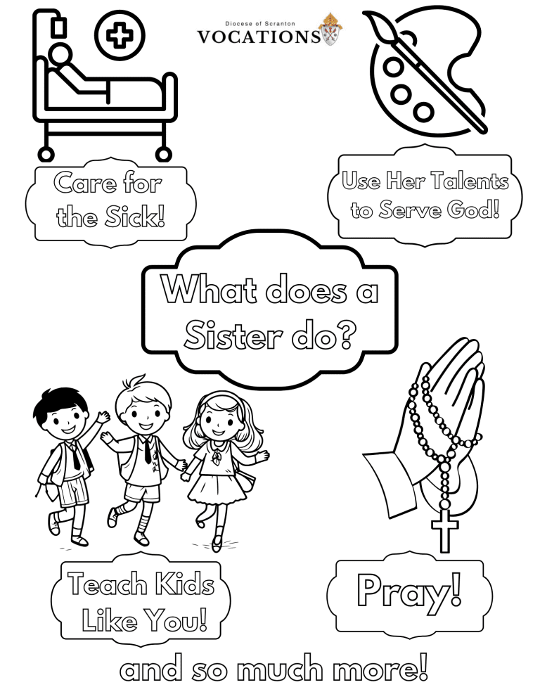Coloring Sheets – Diocese of Scranton