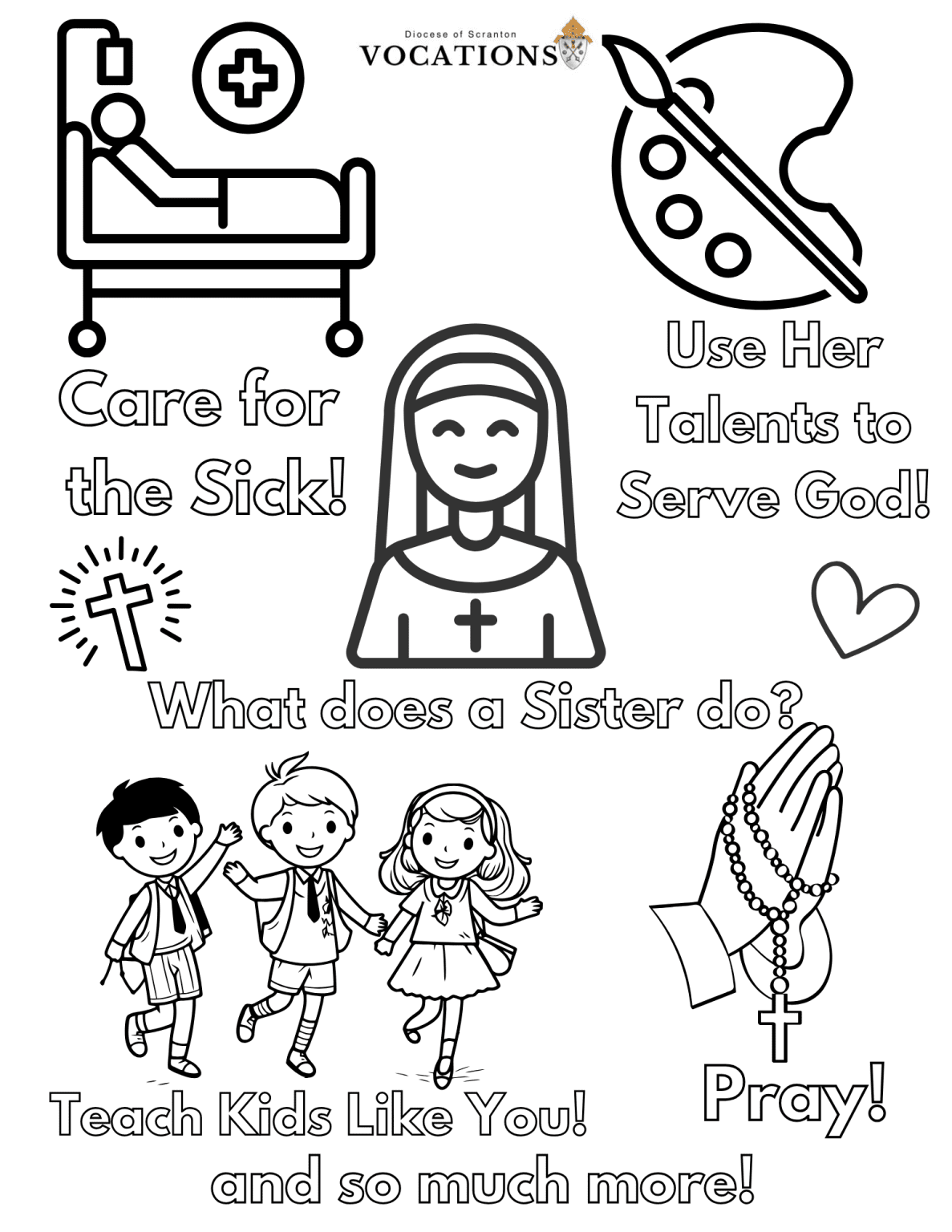 Coloring Sheets – Diocese of Scranton