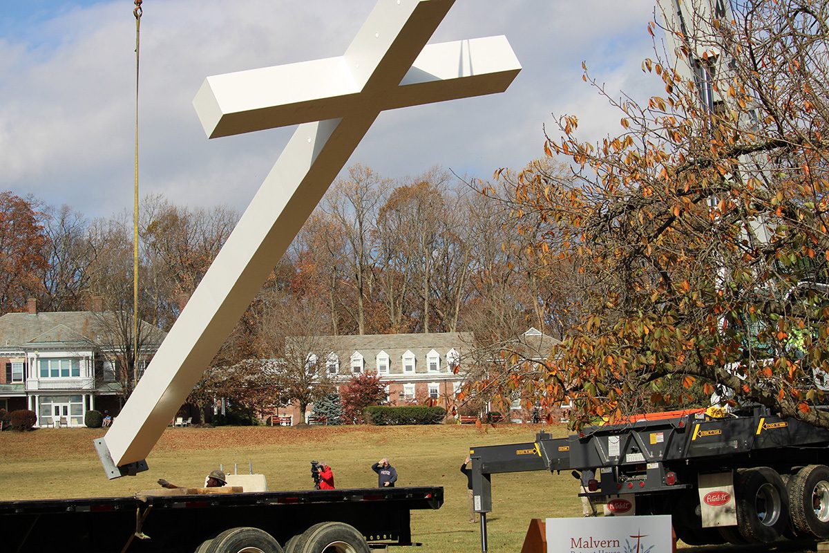 Enormous cross at center of ’79 papal Mass in Philadelphia has new home ...