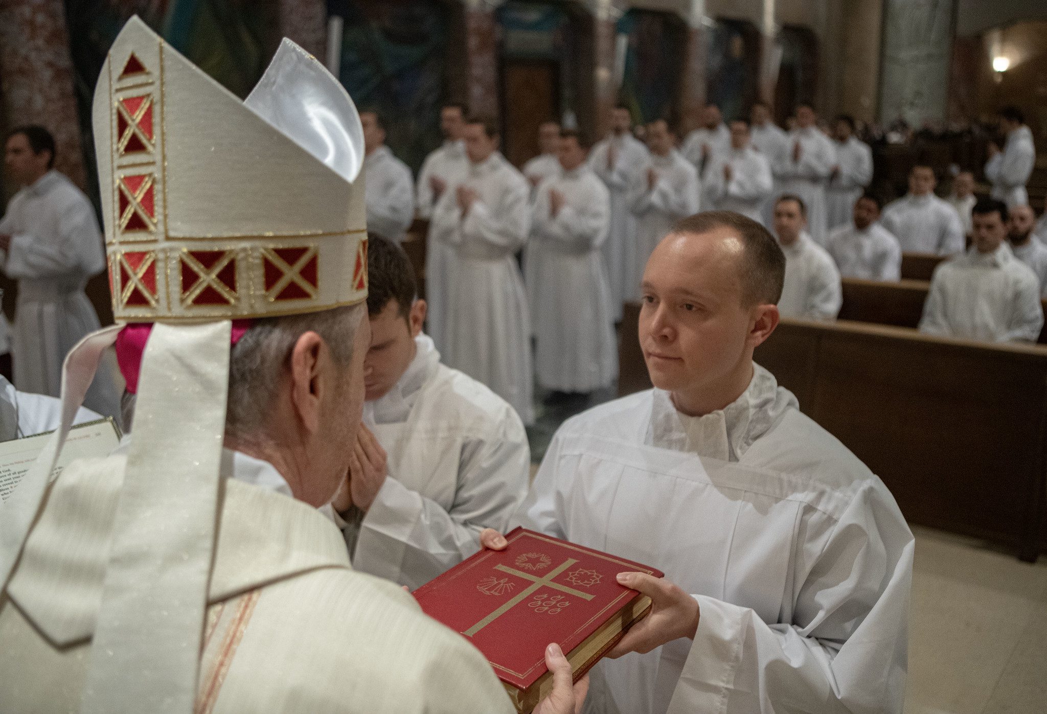 Seminarian receives Ministry of Lector at Pontifical North American ...