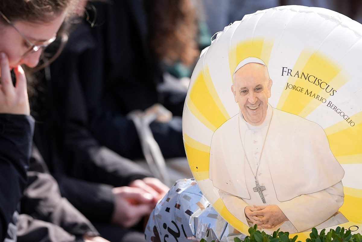 Pope, from hospital, writes about ‘blessing’ hidden in frailty ...