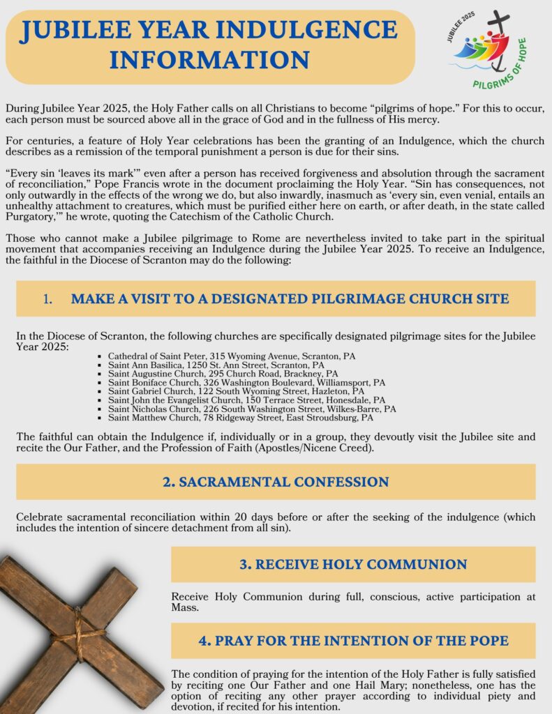 Jubilee 2025: Pilgrims of Hope – Diocese of Scranton