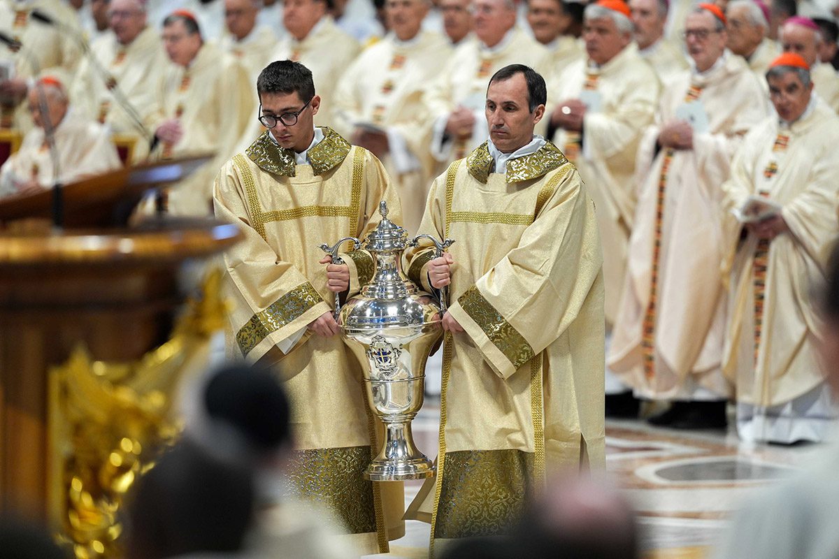 Be ‘heralds of hope,’ pope asks priests in homily for chrism Mass – Diocese of Scranton