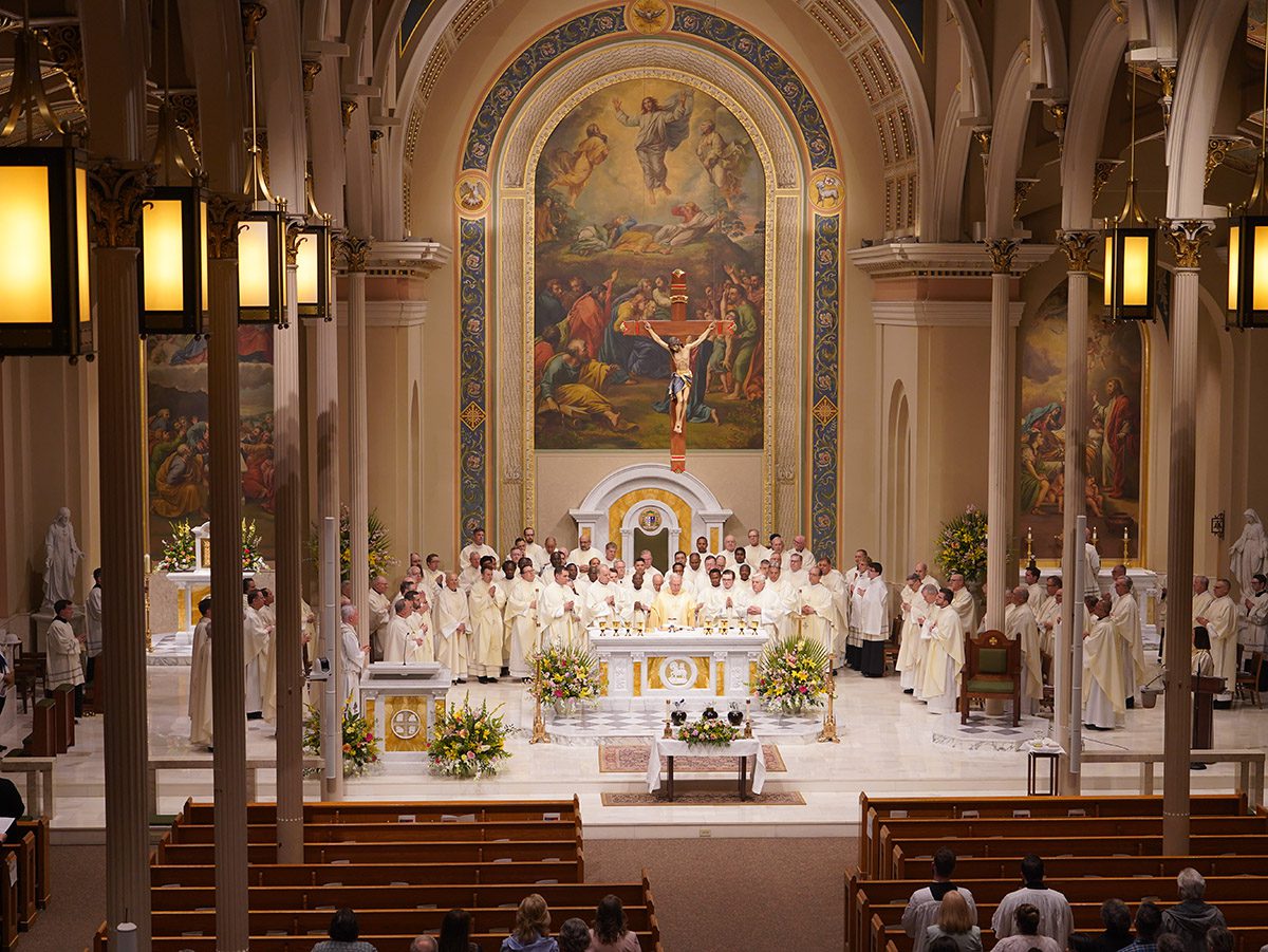 During Jubilee Year, Bishop and Diocesan clergy gather in hope for annual Chrism Mass – Diocese ...