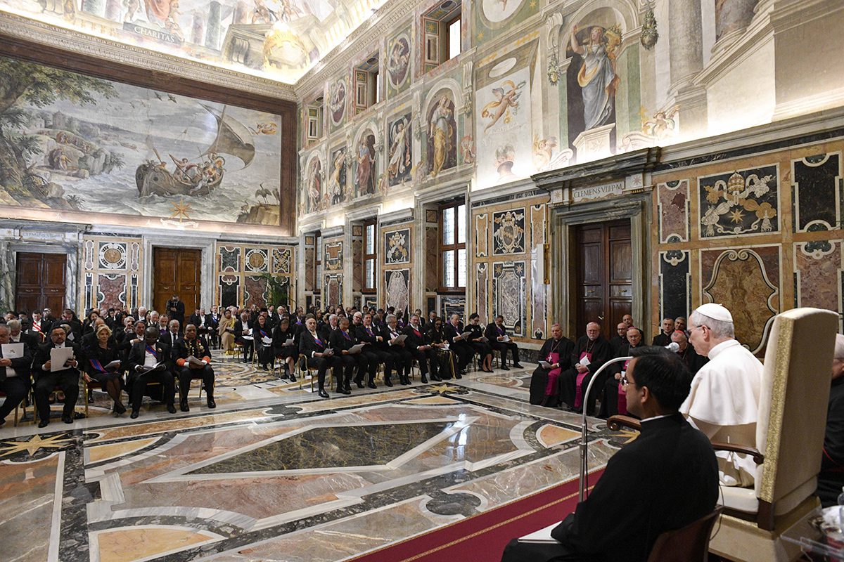 Pope Leo to diplomats: Church will always speak truth, work for justice ...