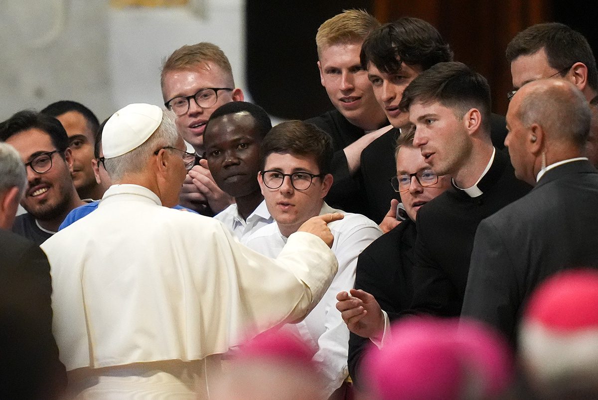 Love with Christ’s compassionate heart, Pope Leo tells seminarians – Diocese of Scranton