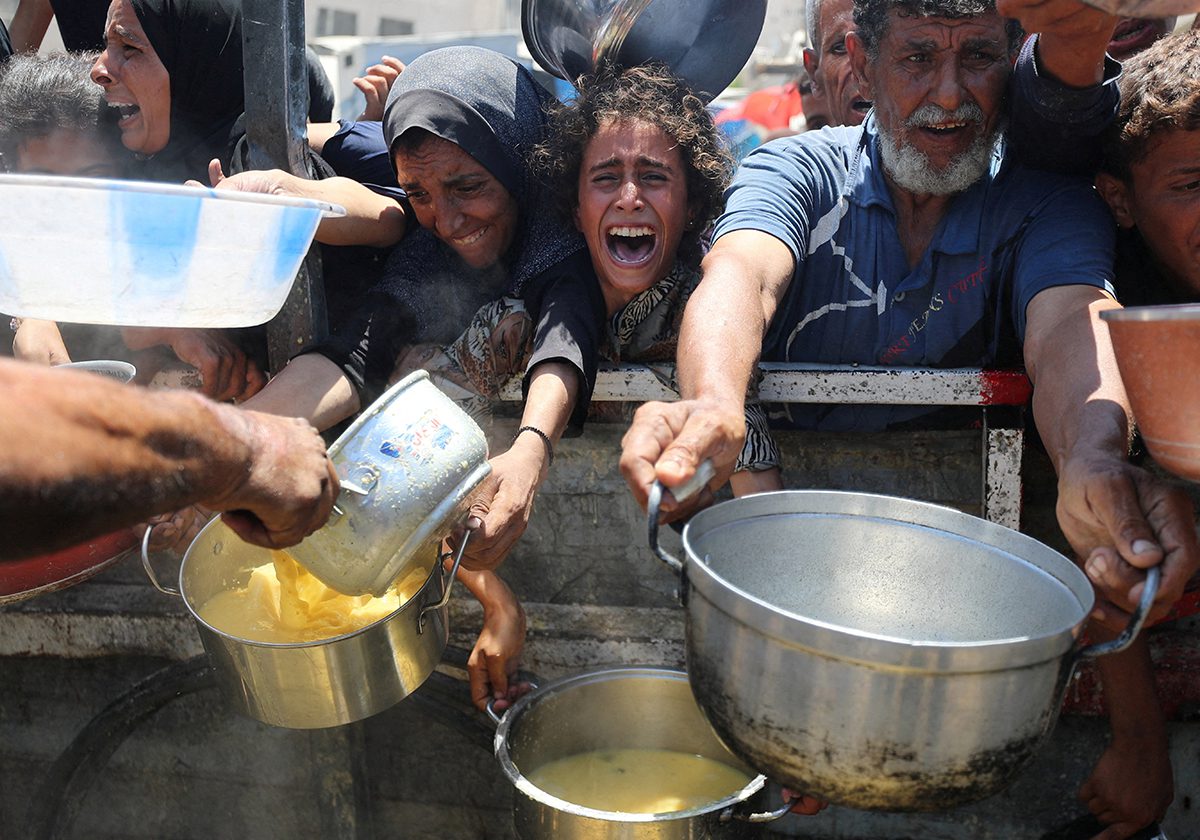 For Gazans, the deep silence of hunger has replaced noise of daily life ...