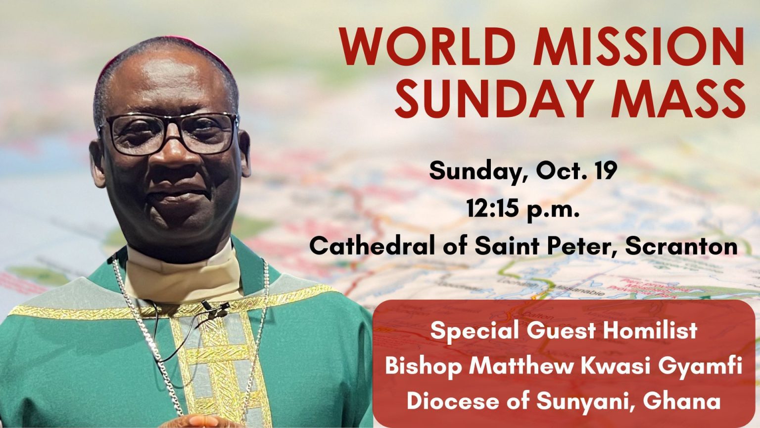 World Mission Sunday Mass to be held Oct. 19 at Cathedral of Saint ...